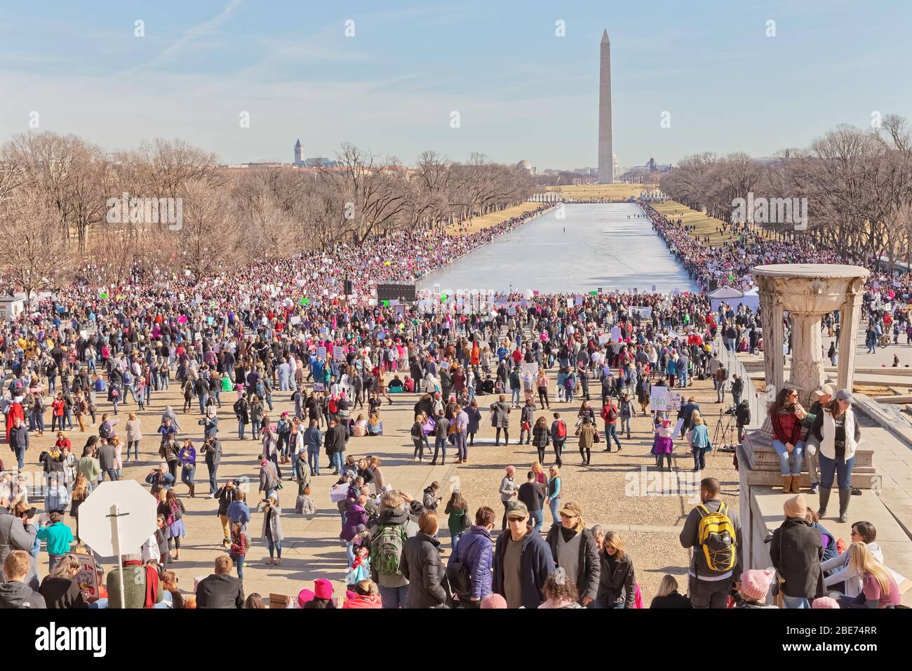 Washington Monument obelisk United States of America Stock Photo - Alamy