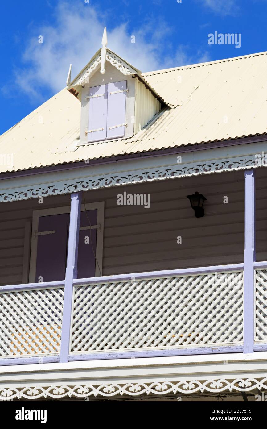 Traditional house in Roseau,Dominica,Caribbean Stock Photo - Alamy