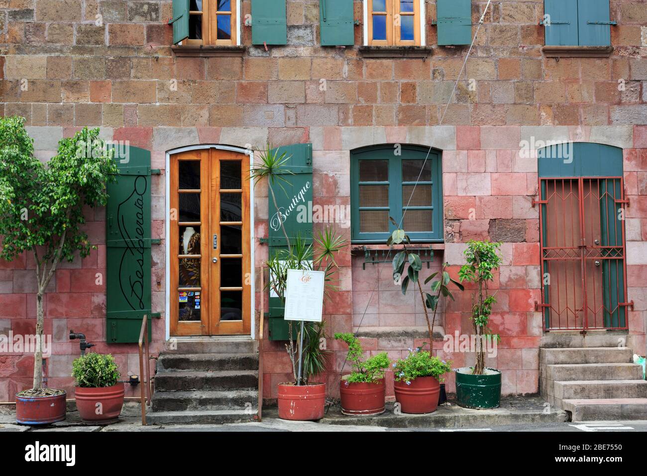 Caribbean downtown market hi-res stock photography and images - Alamy