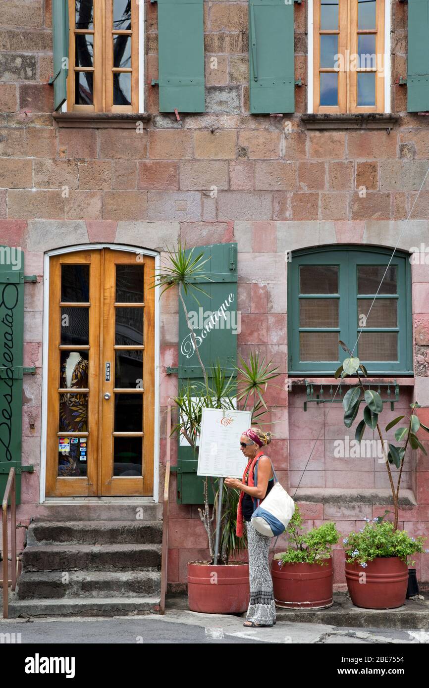 Store in Old Market Square,Roseau,Dominica,Caribbean Stock Photo - Alamy