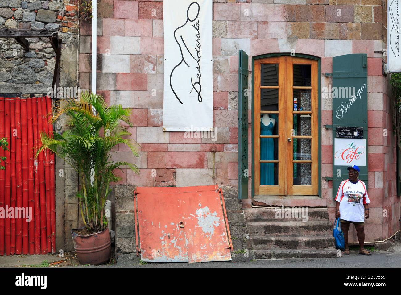 Dominica roseau old market hi-res stock photography and images - Alamy
