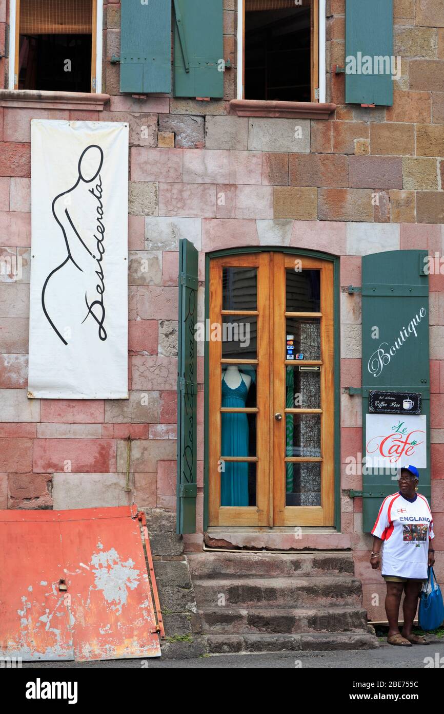 Store in Old Market Square,Roseau,Dominica,Caribbean Stock Photo - Alamy