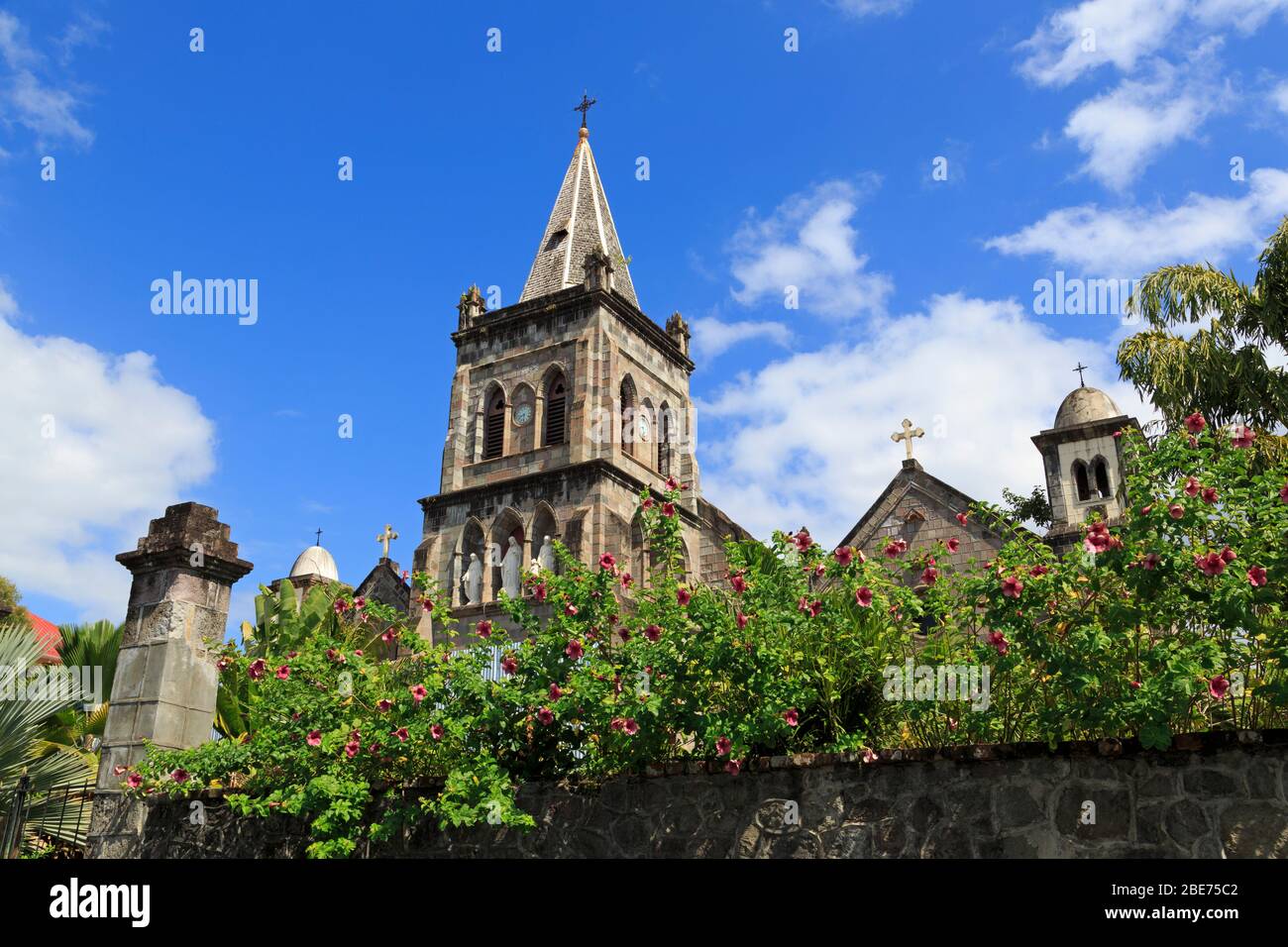 Catholic church in roseau dominica hi-res stock photography and images ...