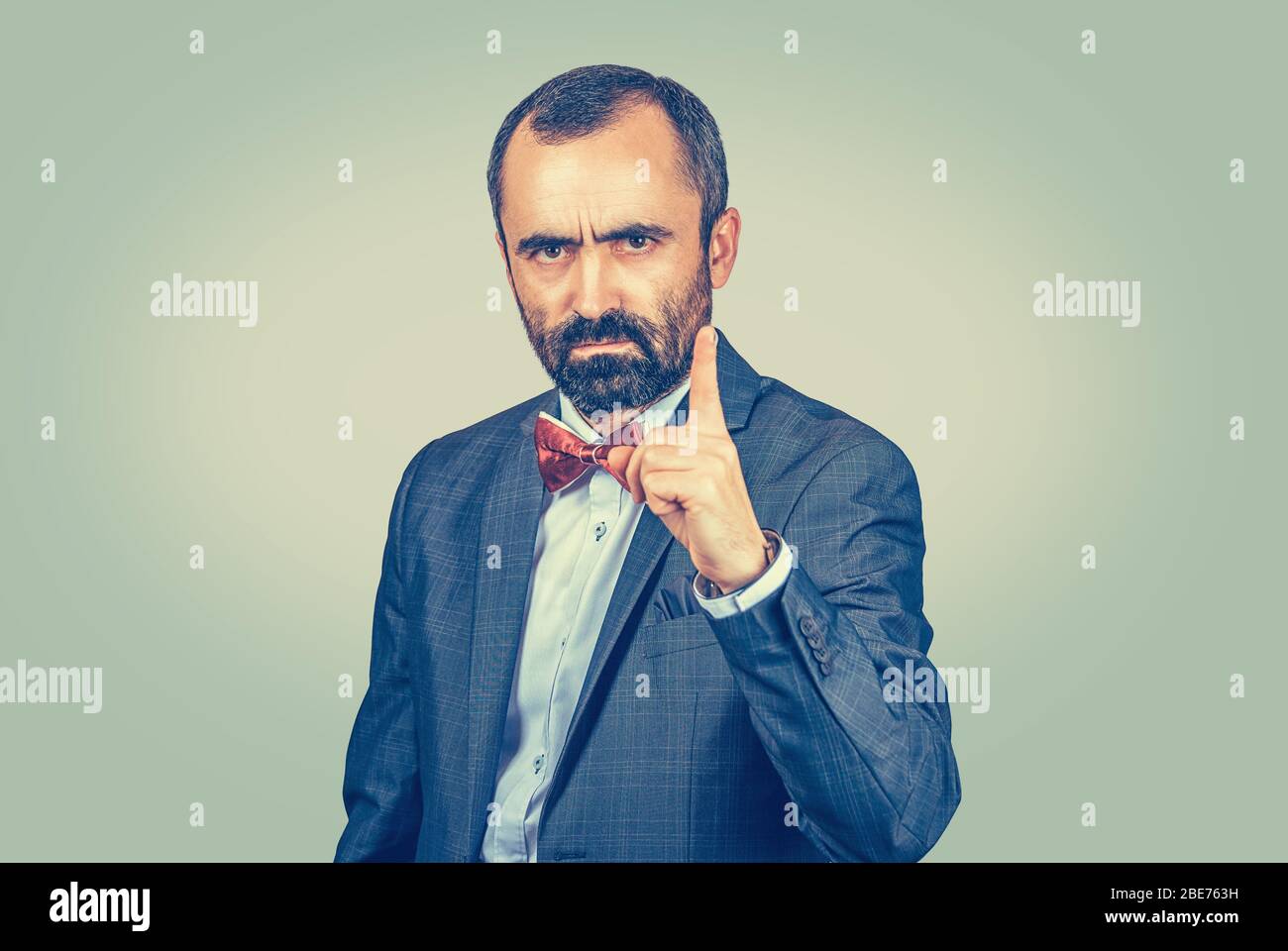 Closeup portrait headshot confident angry serious young man, business ...