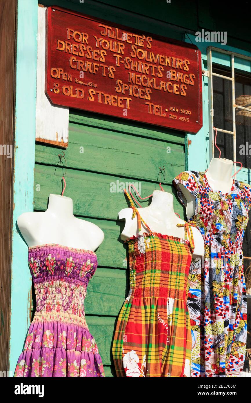 Dominica roseau old market hi-res stock photography and images - Alamy