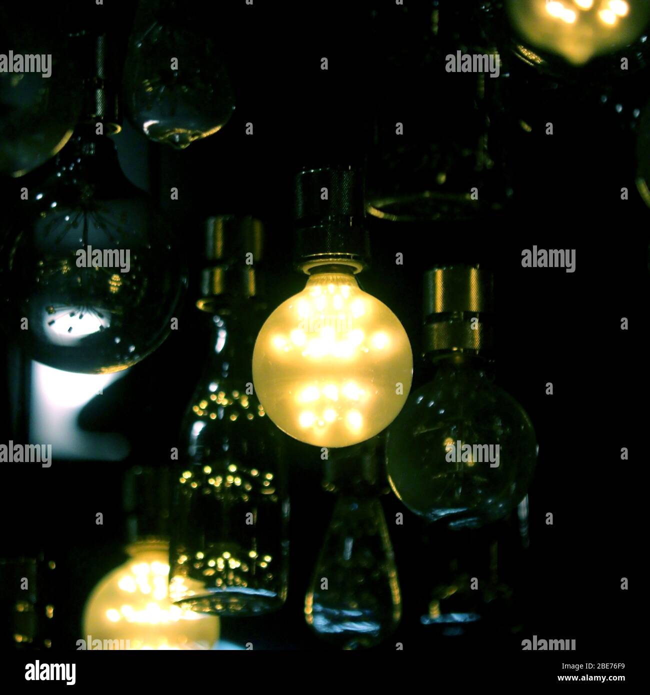 Led ceiling bulbs hi-res stock photography and images - Alamy