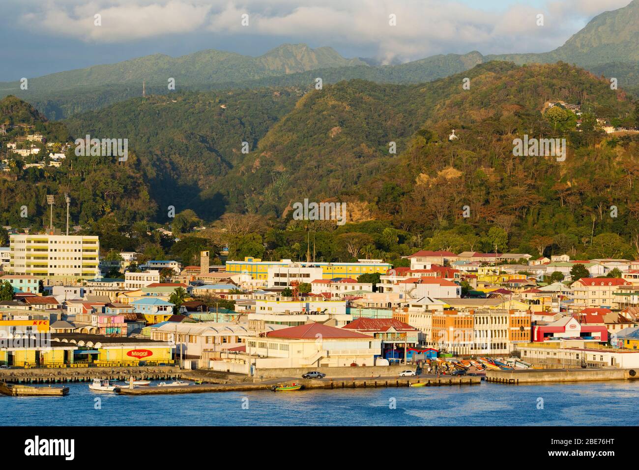Roseau dominica waterfront hi-res stock photography and images - Alamy