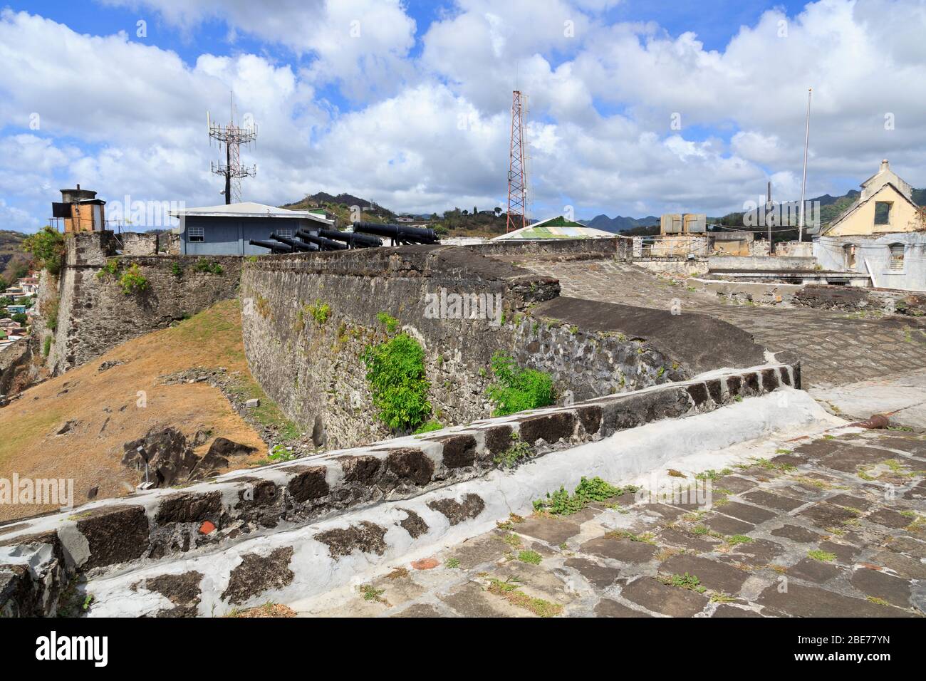 Fort George,St. Georges,Grenada,Caribbean Stock Photo - Alamy