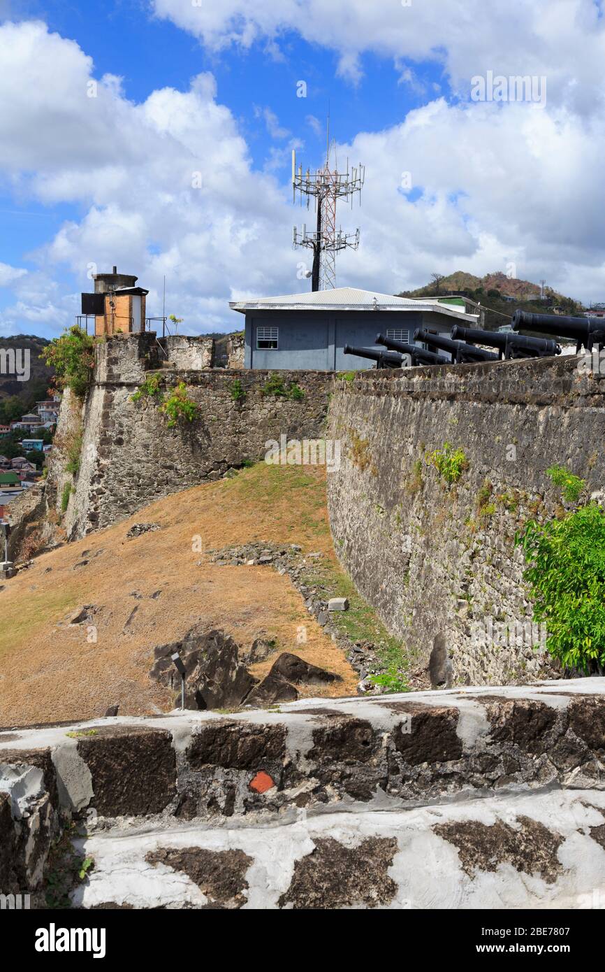 Fort George,St. Georges,Grenada,Caribbean Stock Photo - Alamy