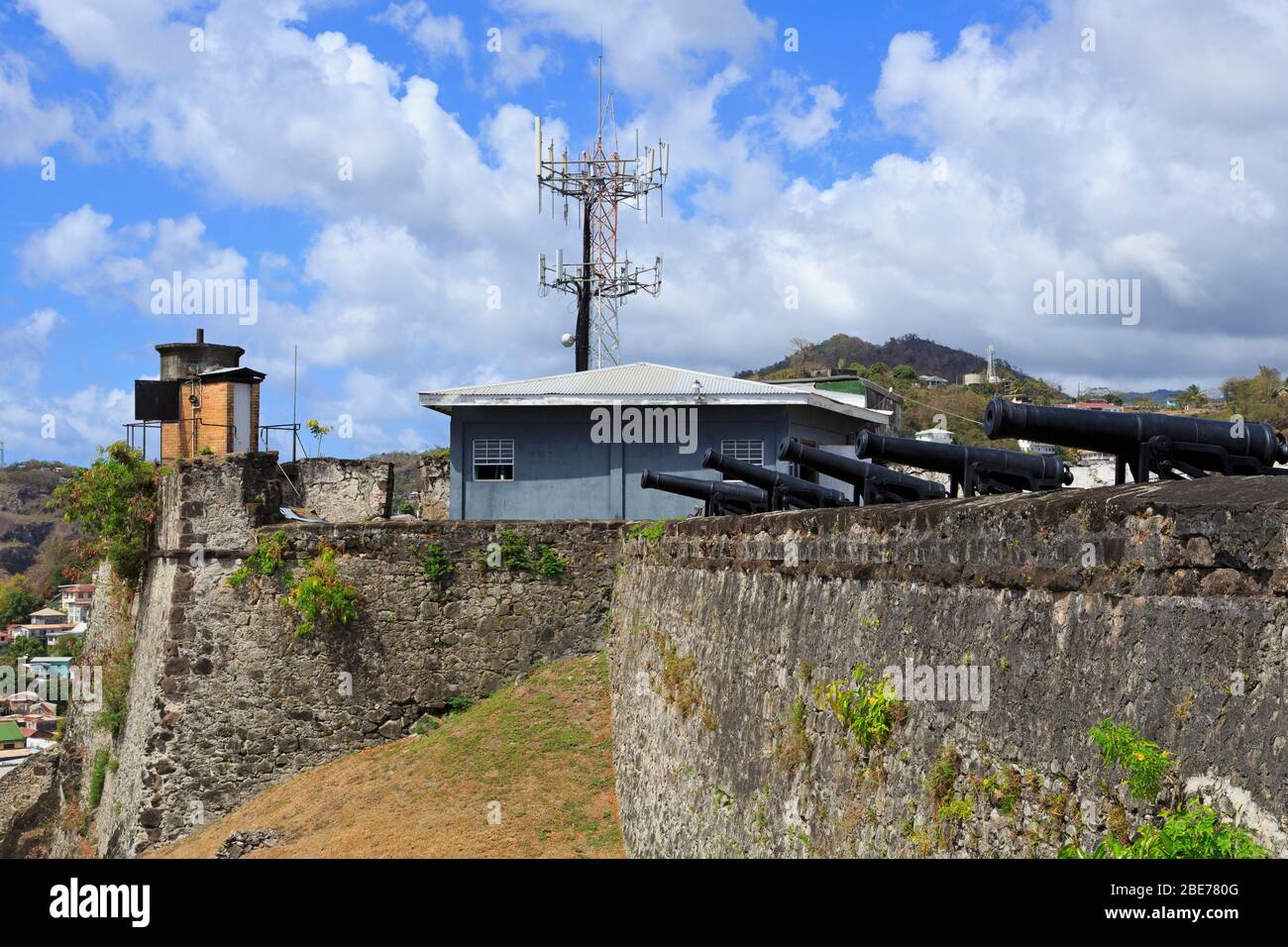 Fort George,St. Georges,Grenada,Caribbean Stock Photo - Alamy