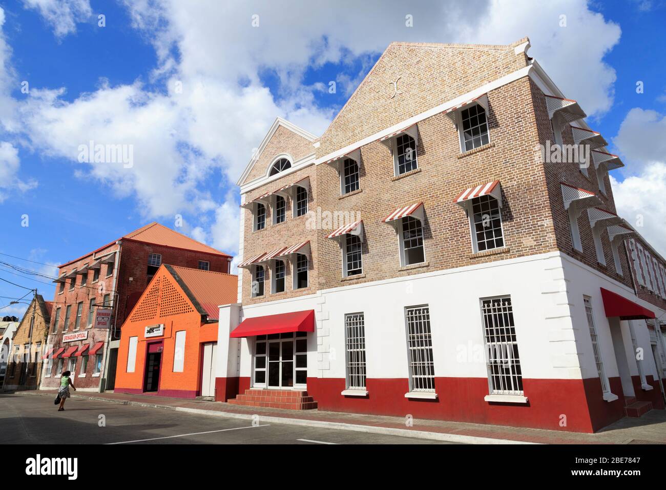 Melville Street,St. Georges,Grenada,Caribbean Stock Photo - Alamy