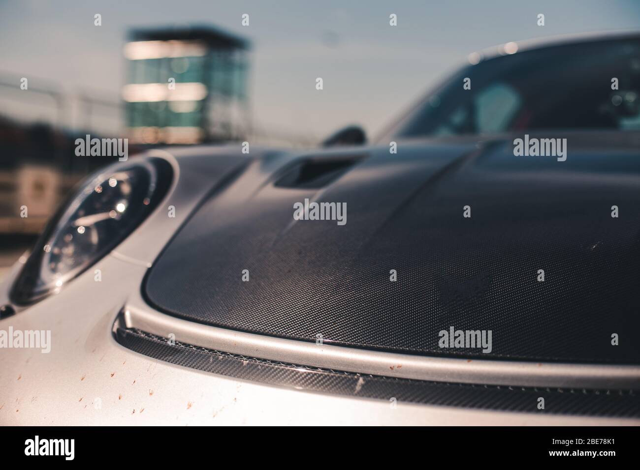 Silver hatchback car hi-res stock photography and images - Alamy