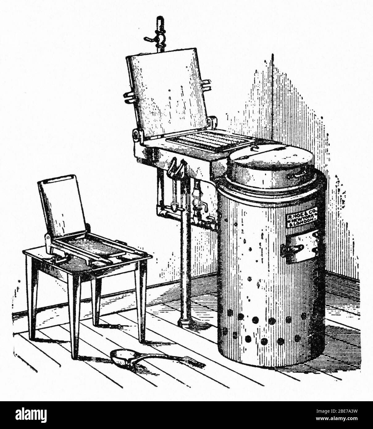 Stereotyping printing Black and White Stock Photos & Images - Alamy