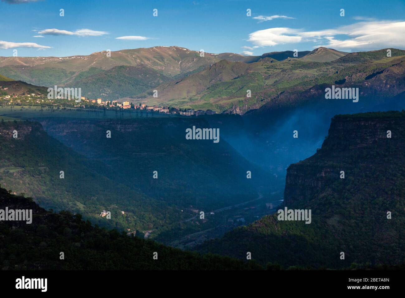 Morning view of Debed canyon near Haghpat Monastery, Haghpat, Lori ...