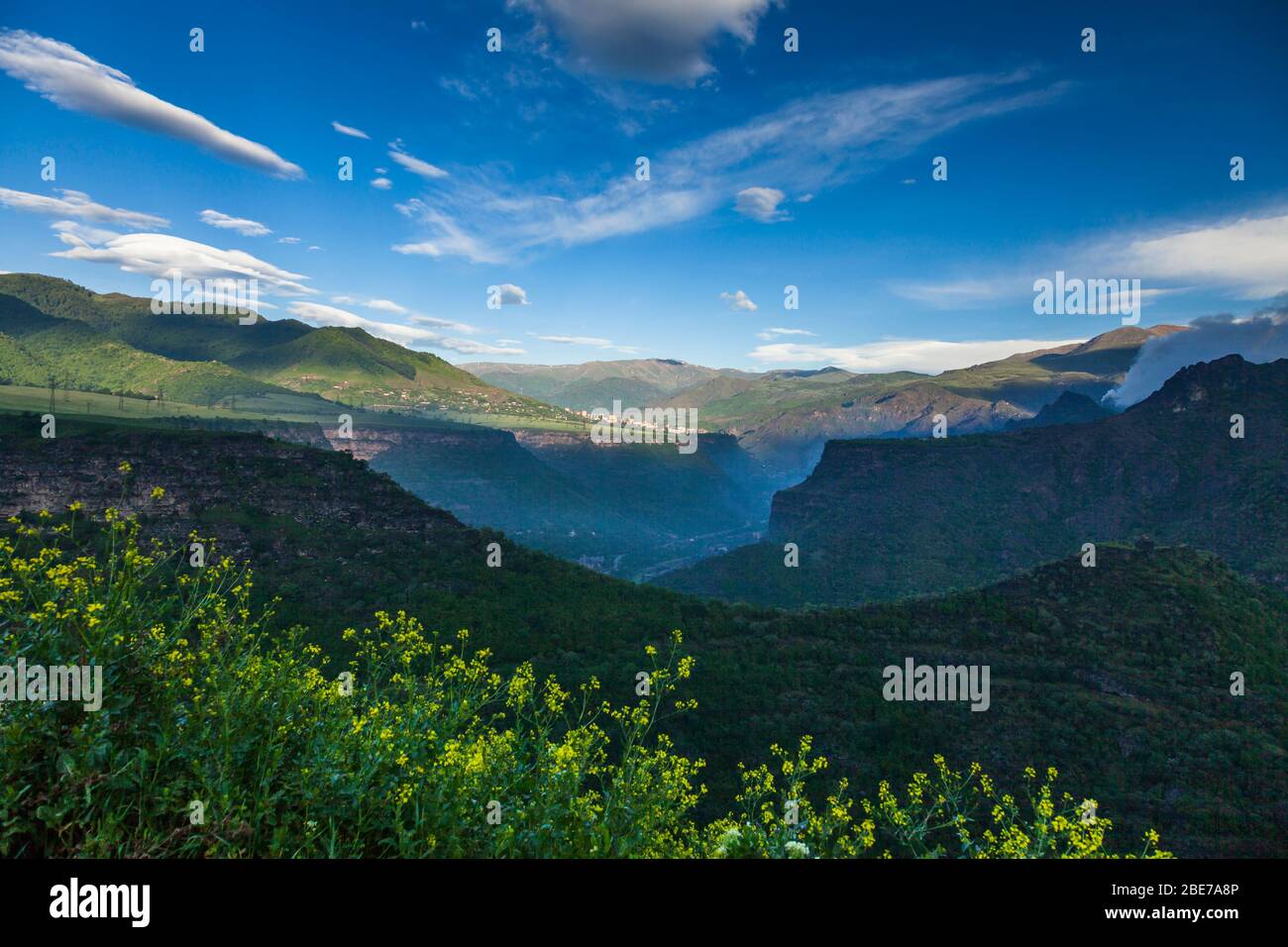 Morning view of Debed canyon near Haghpat Monastery, Haghpat, Lori ...