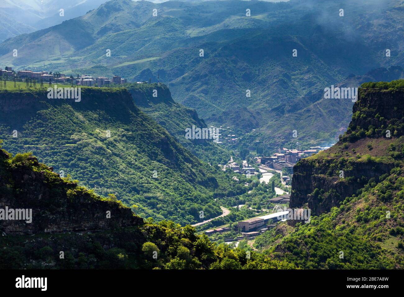 Morning view of Debed canyon near Haghpat Monastery, Haghpat, Lori ...