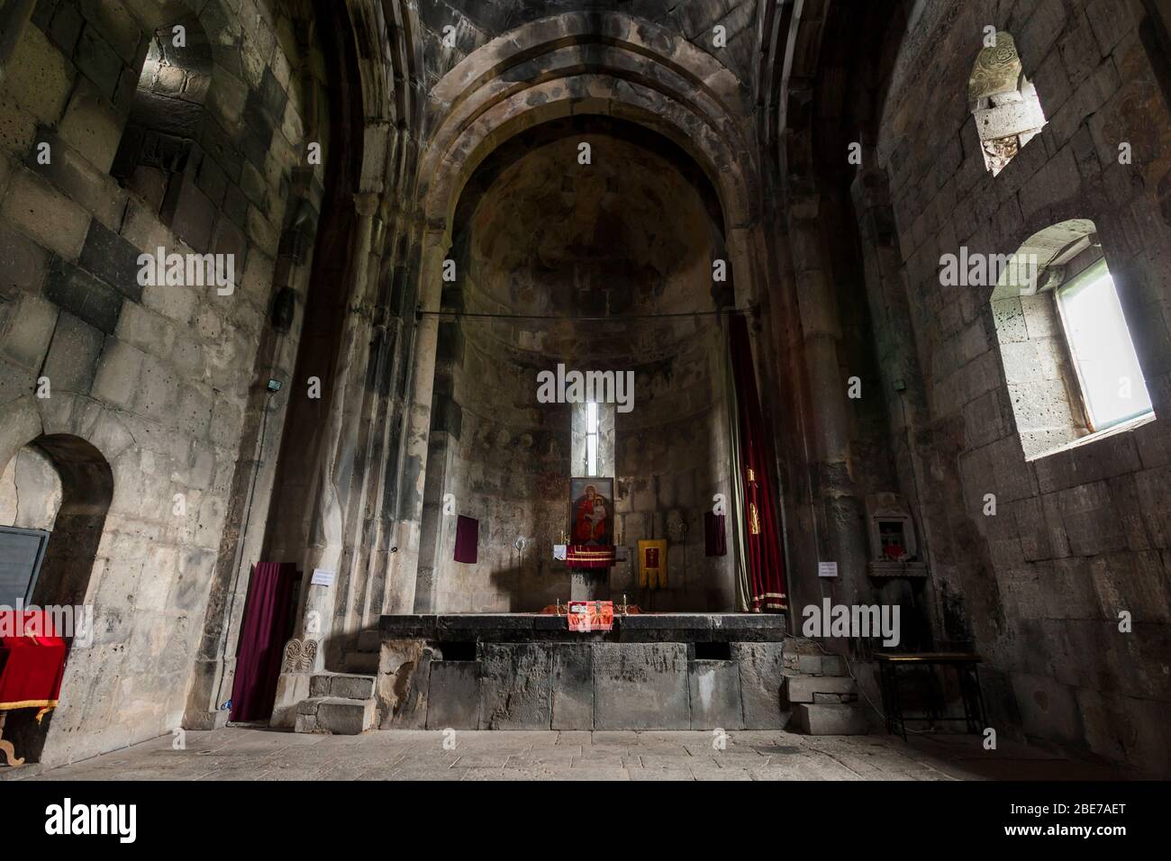 Interior of Haghpat Monastery, Armenian church, medieval monastery ...
