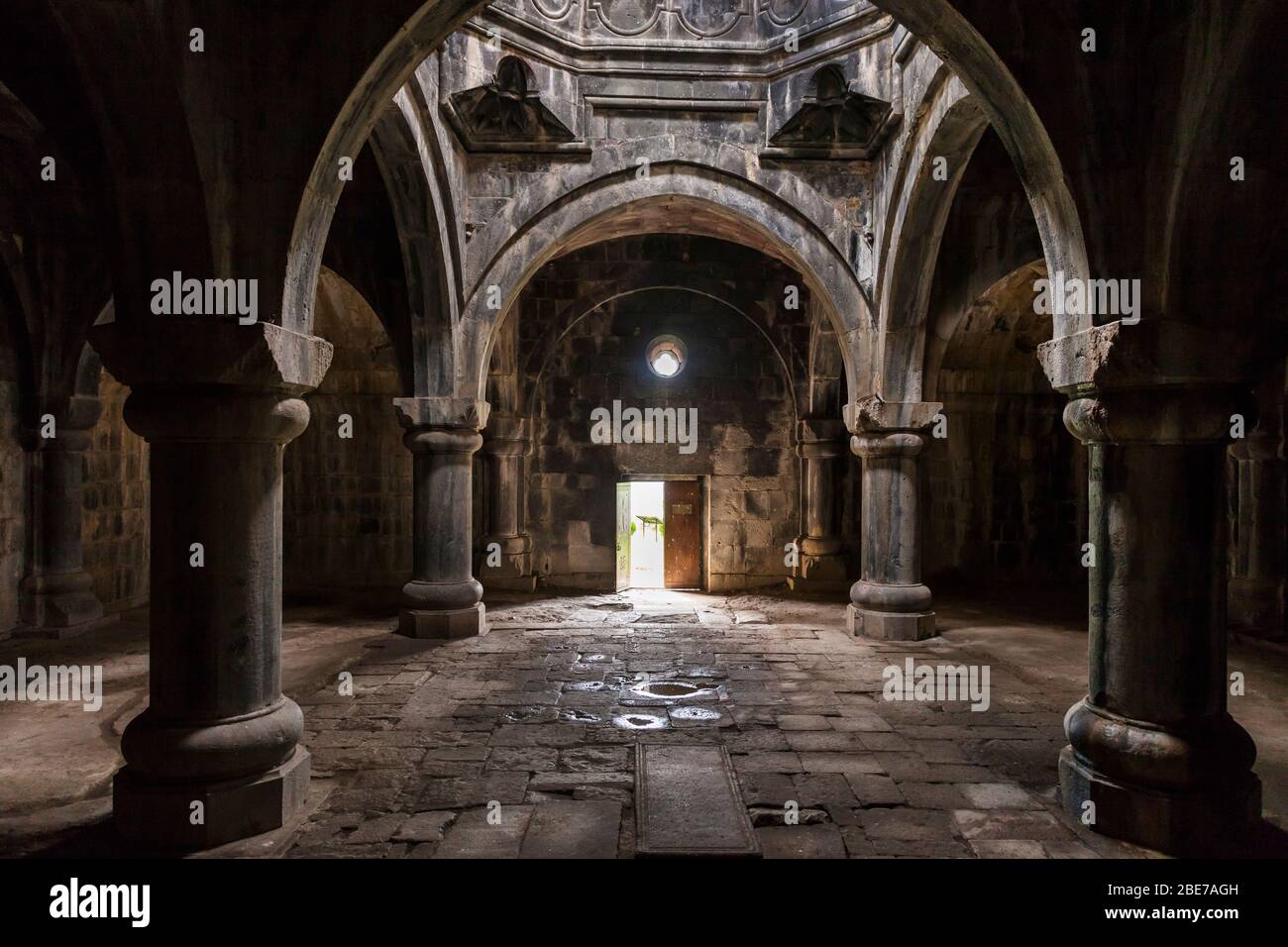 Interior of Haghpat Monastery, Armenian church, medieval monastery ...