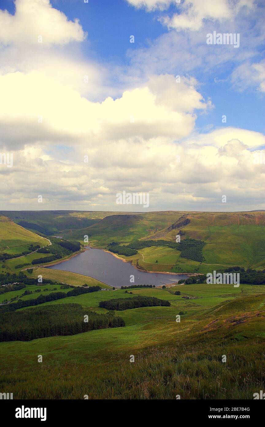 Dovestone Reservoir near Oldham in the United Kingdom Stock Photo - Alamy