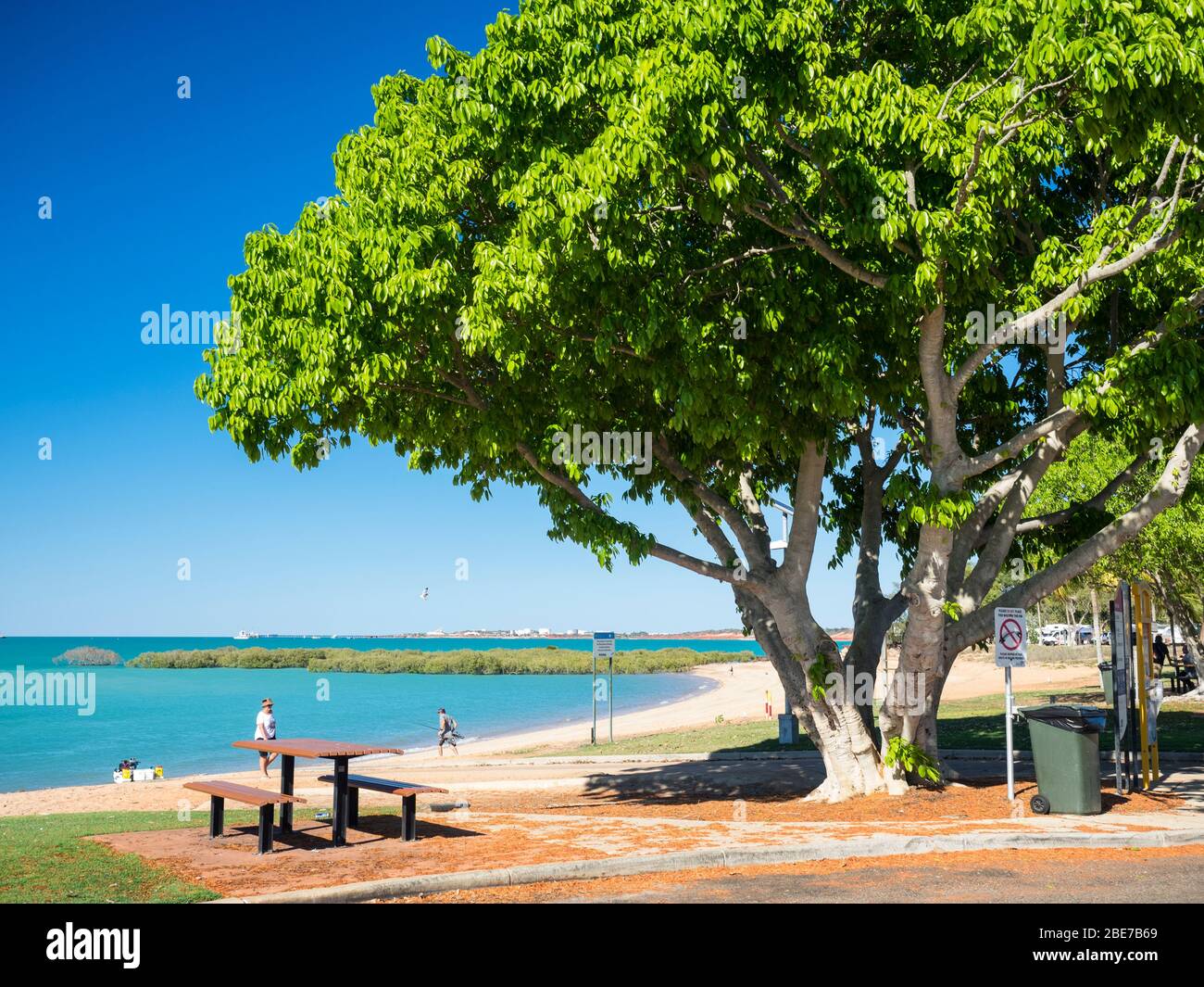 Town Beach, Broome, The Kimberley, Western Australia, Australia Stock ...