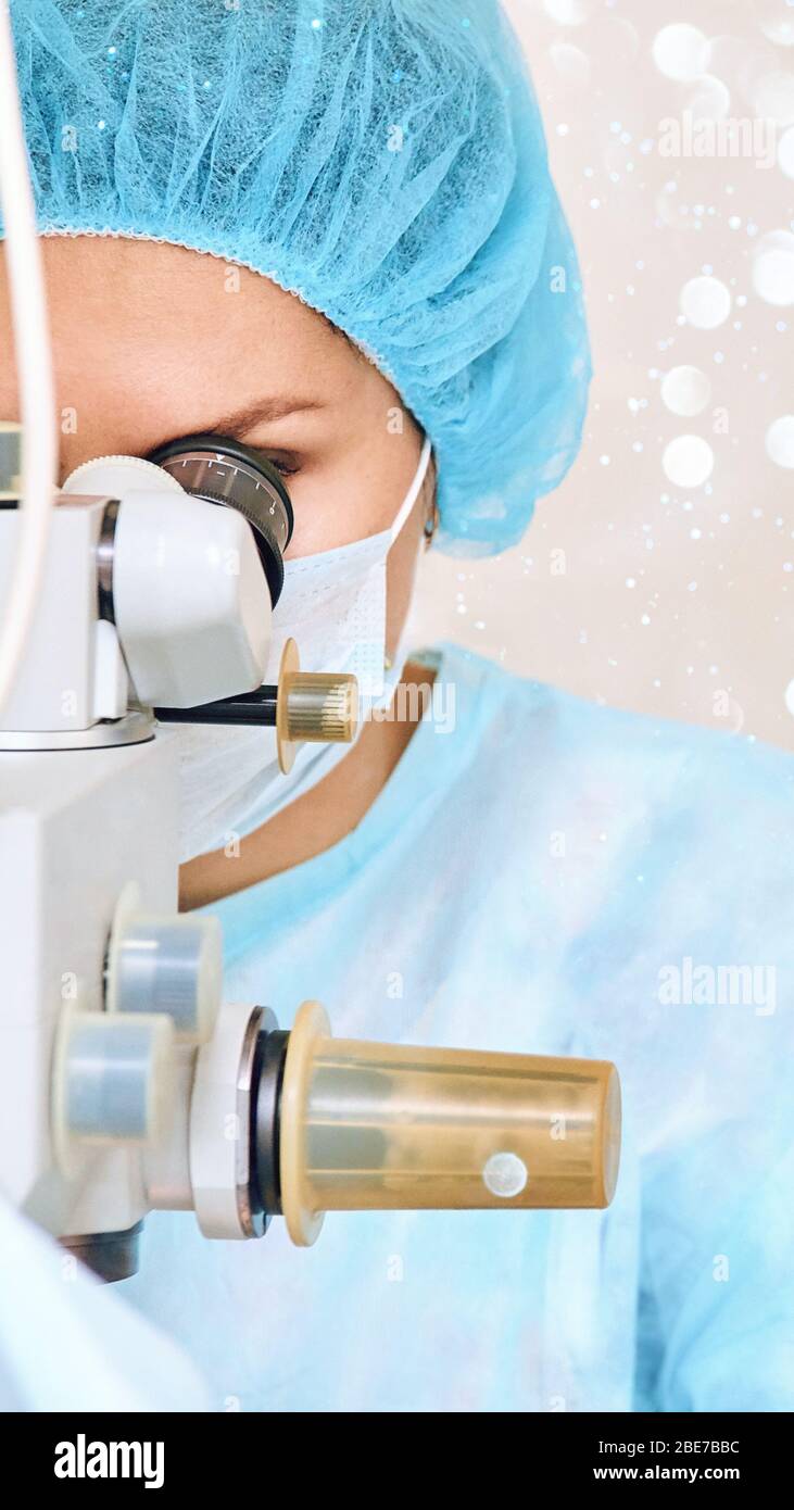 Optical microscope operation hi-res stock photography and images - Alamy