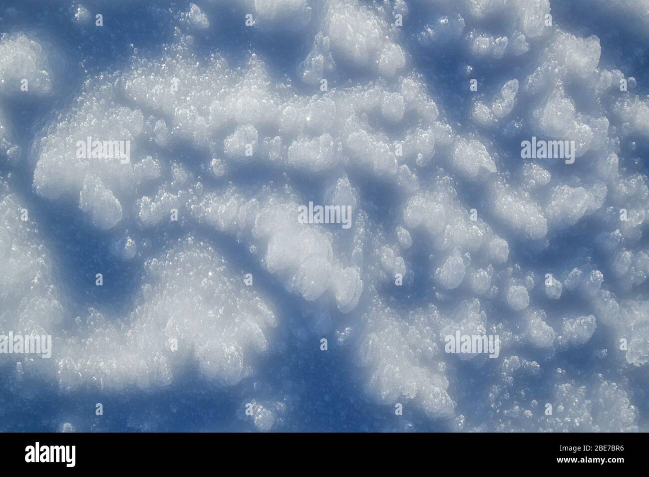 Texture of natural snow. View above the snow Stock Photo - Alamy