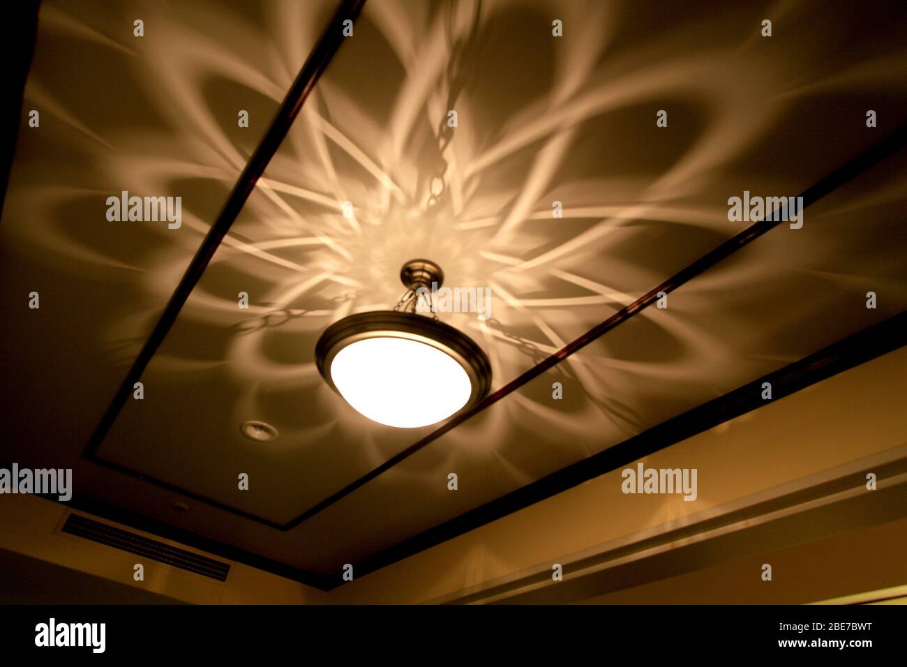 Light of classical lamps with warm colour Stock Photo - Alamy