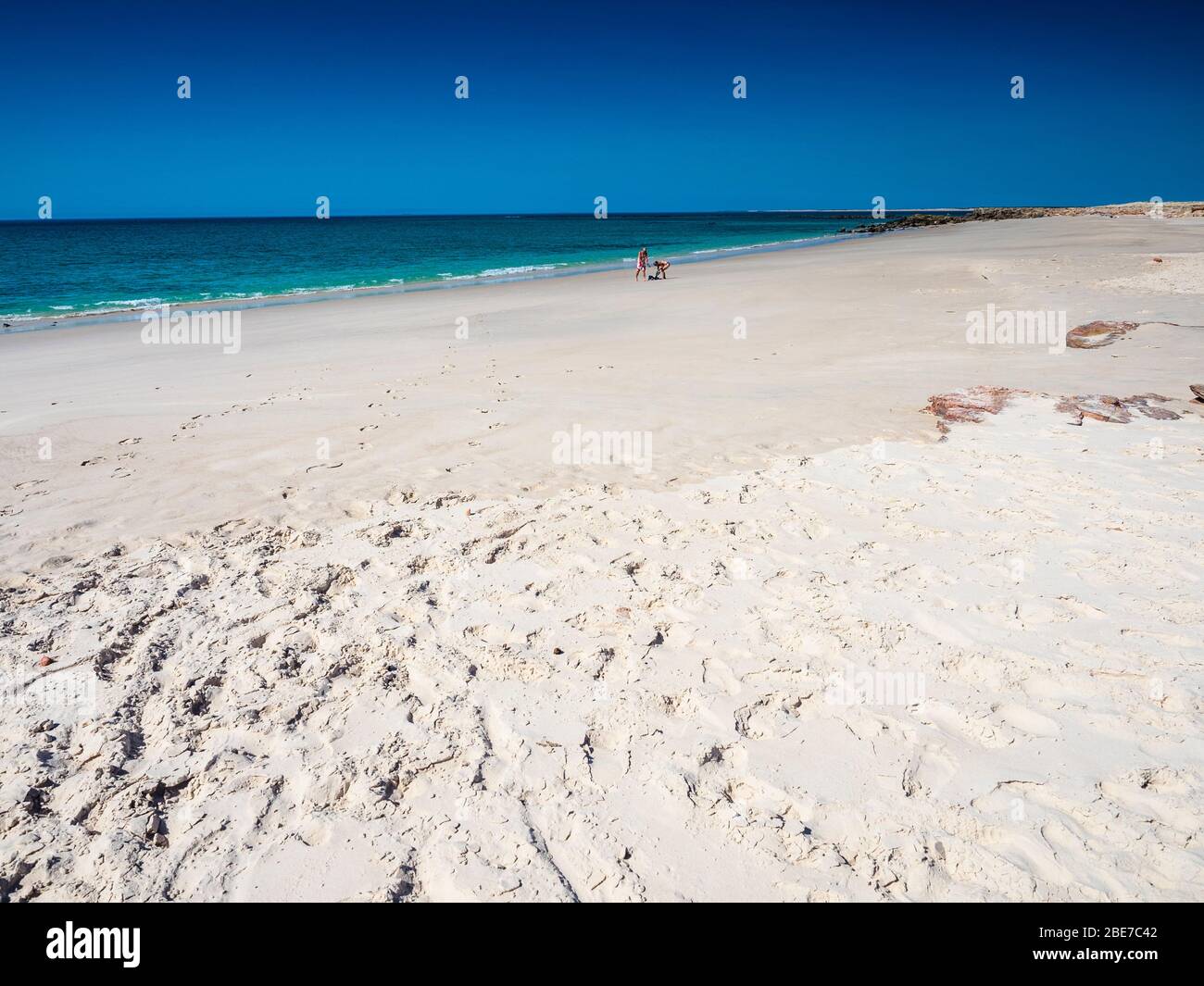 White sands of Cape Leveque Eastern Beach, Dampier Peninsula, Kimberley ...