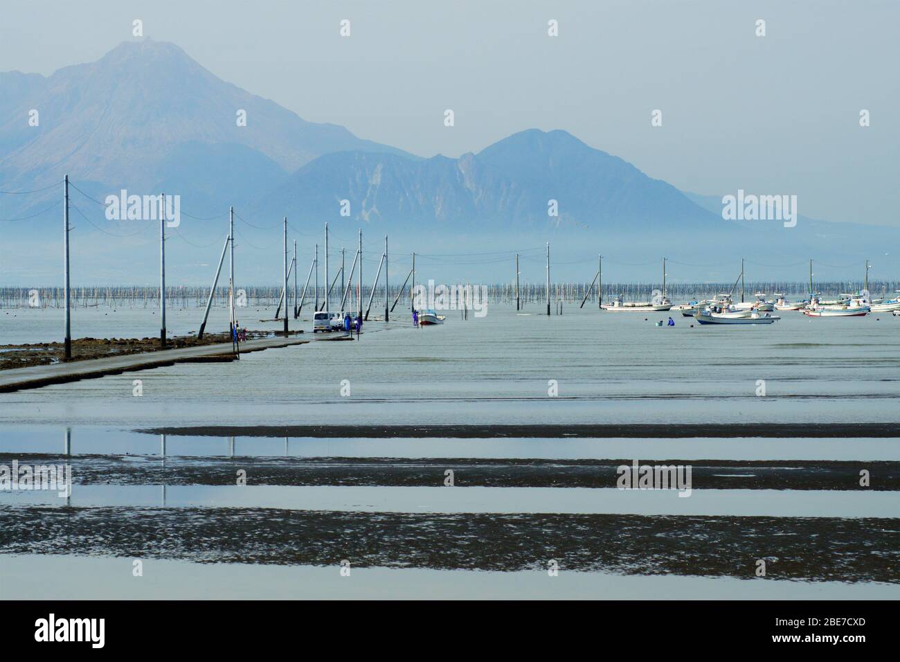 Nagabeta fishery tidal road hi-res stock photography and images - Alamy