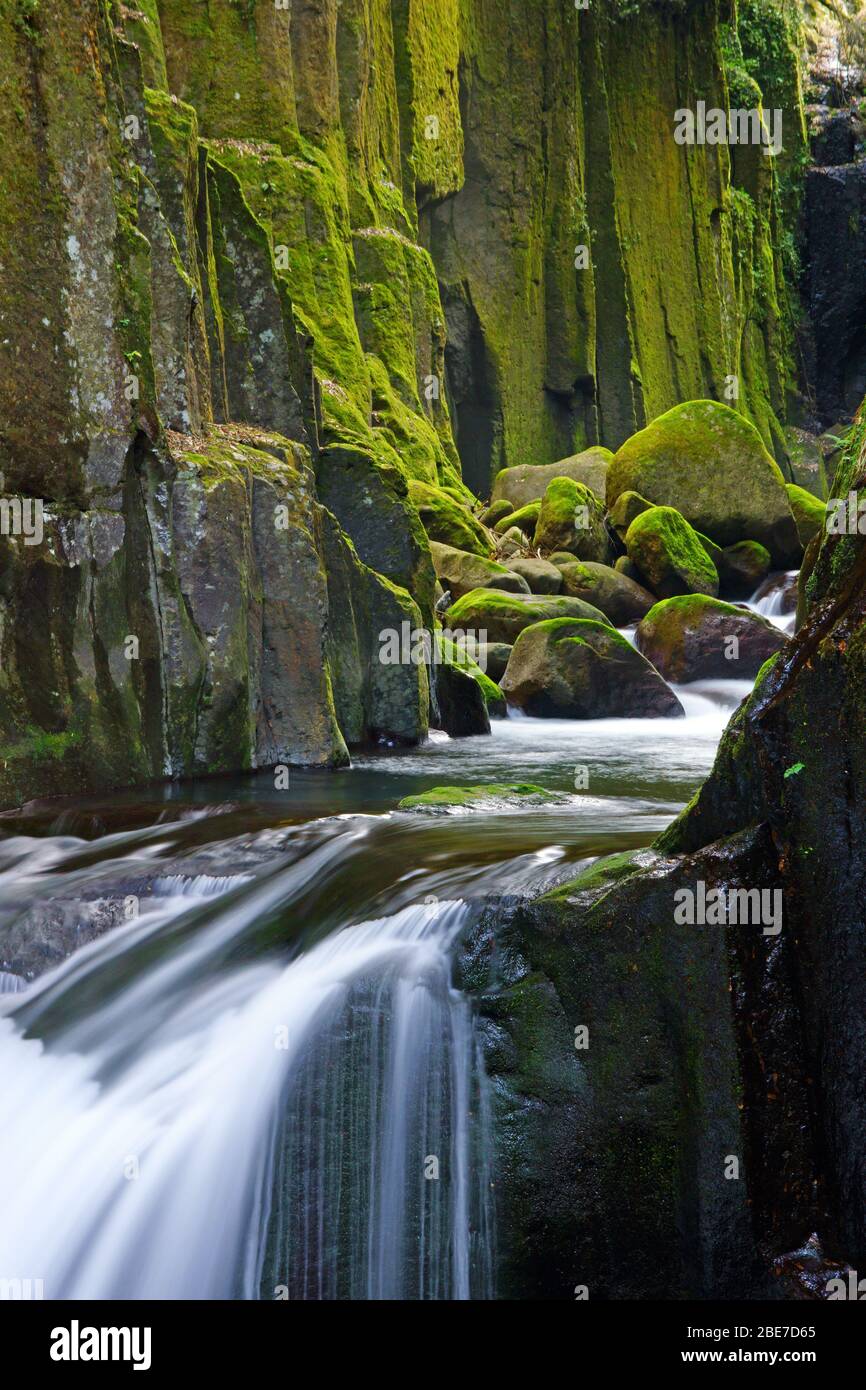 Kikuchi Gorge, Kumamoto Prefecture, Japan Stock Photo - Alamy