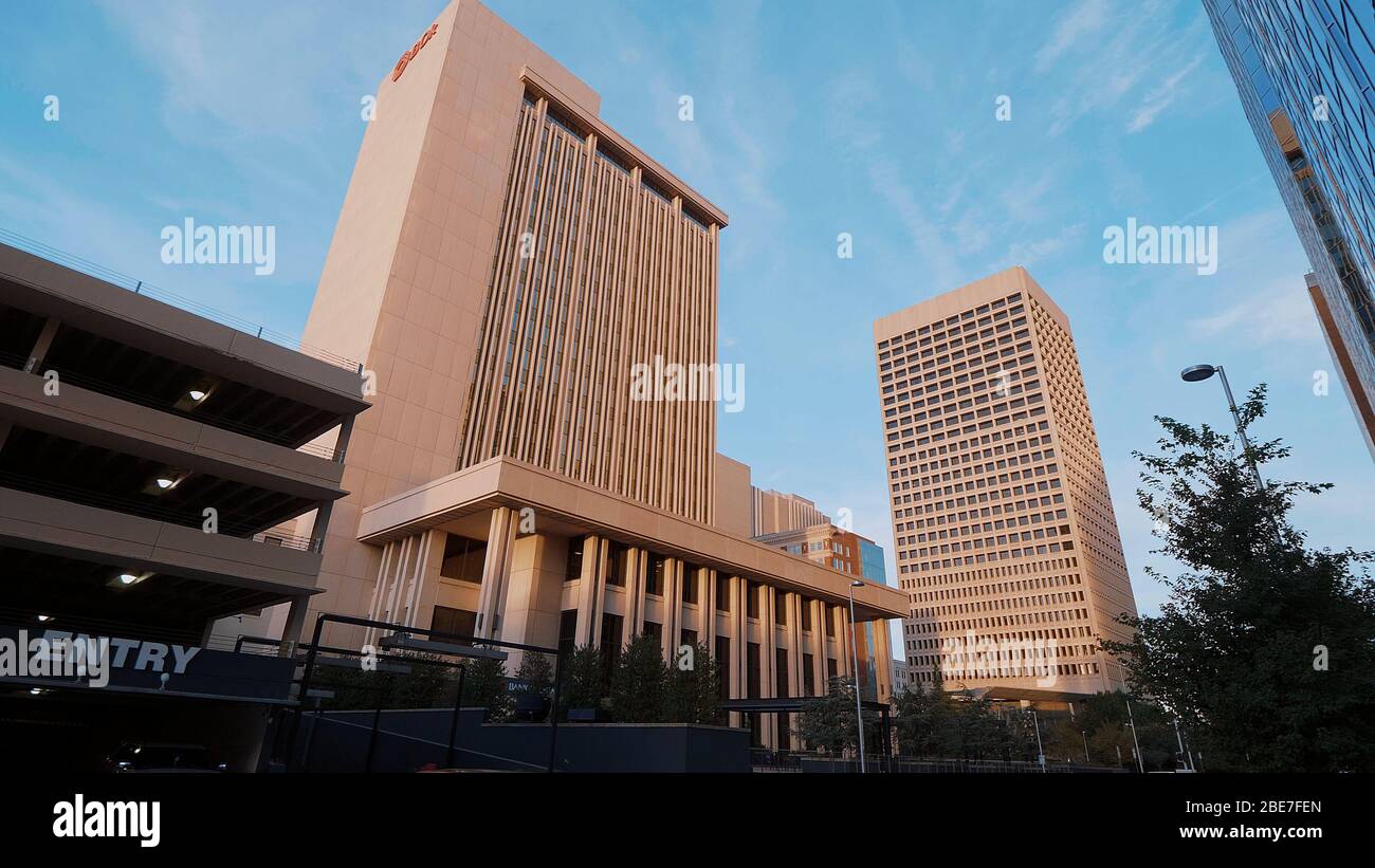 Bank oklahoma headquarter downtown city hi-res stock photography and ...