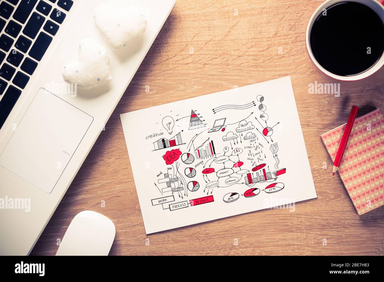 Coffee break for good idea Stock Photo - Alamy