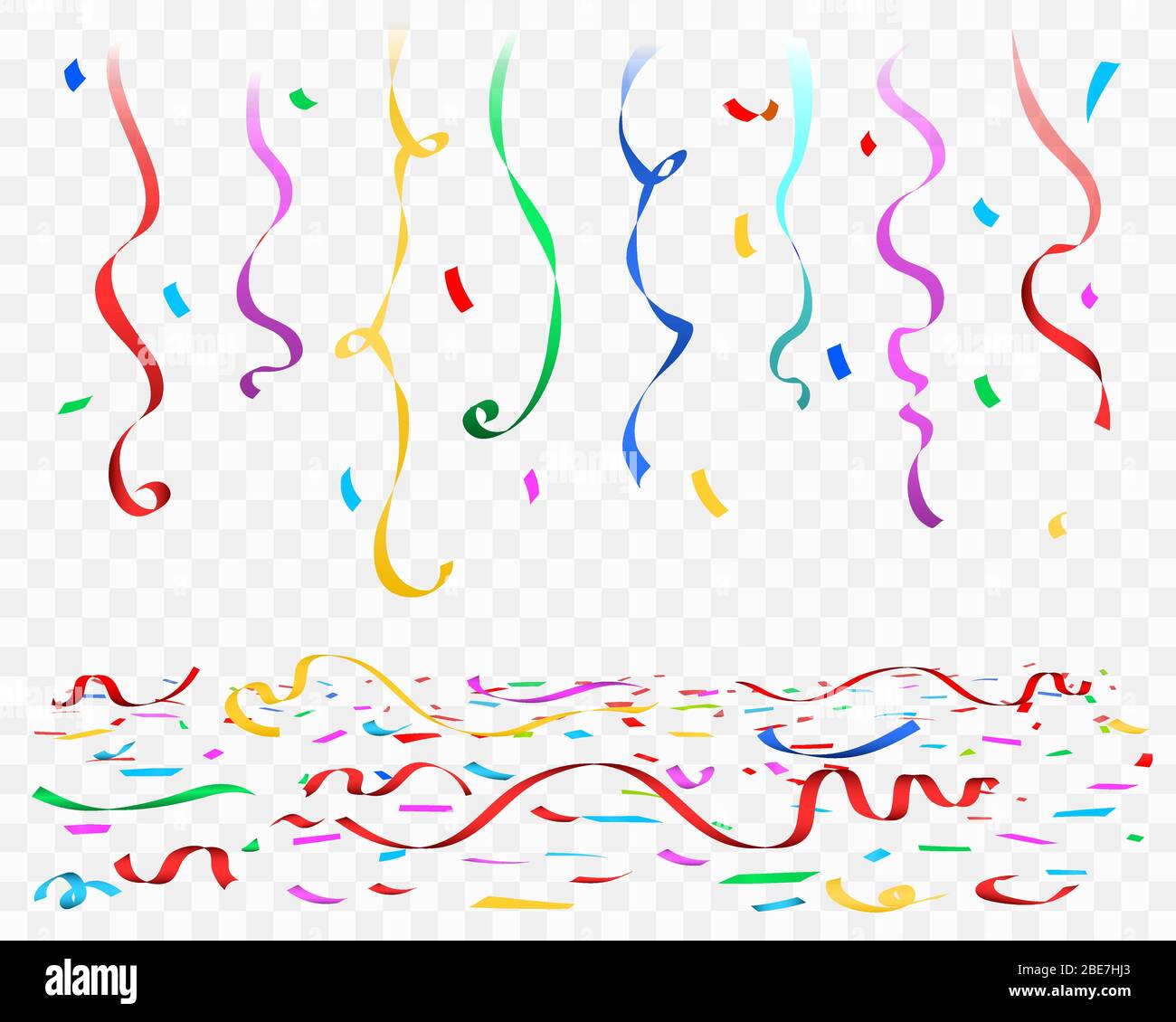 Confetti floor Stock Vector Images - Alamy