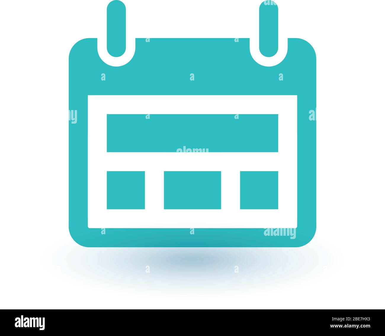 Calendar organizer icon, reminder icon, meeting symbol. Stock Vector ...