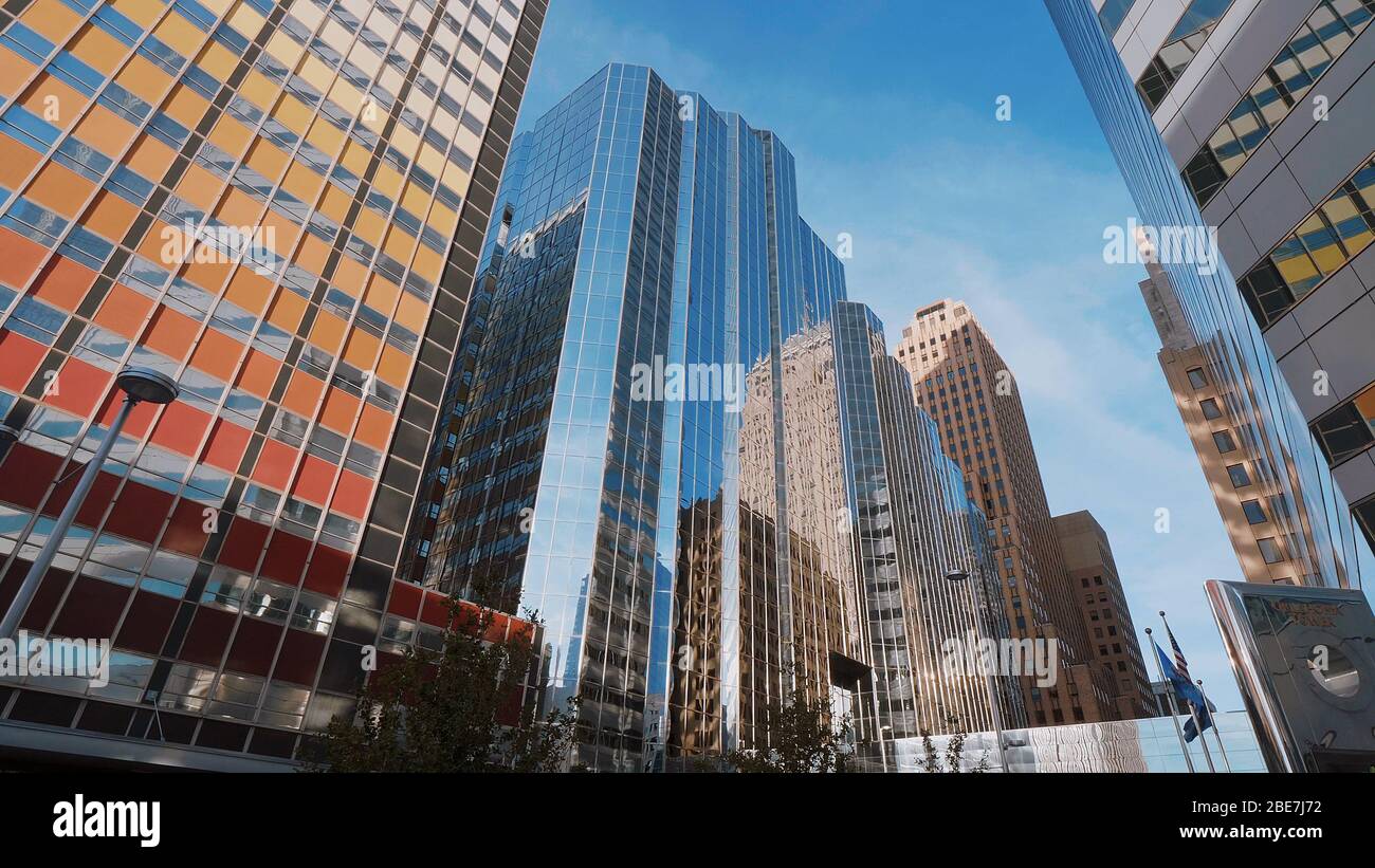 Beautiful buildings at Downtown Oklahoma City - OKLAHOMA CITY-OKLAHOMA ...