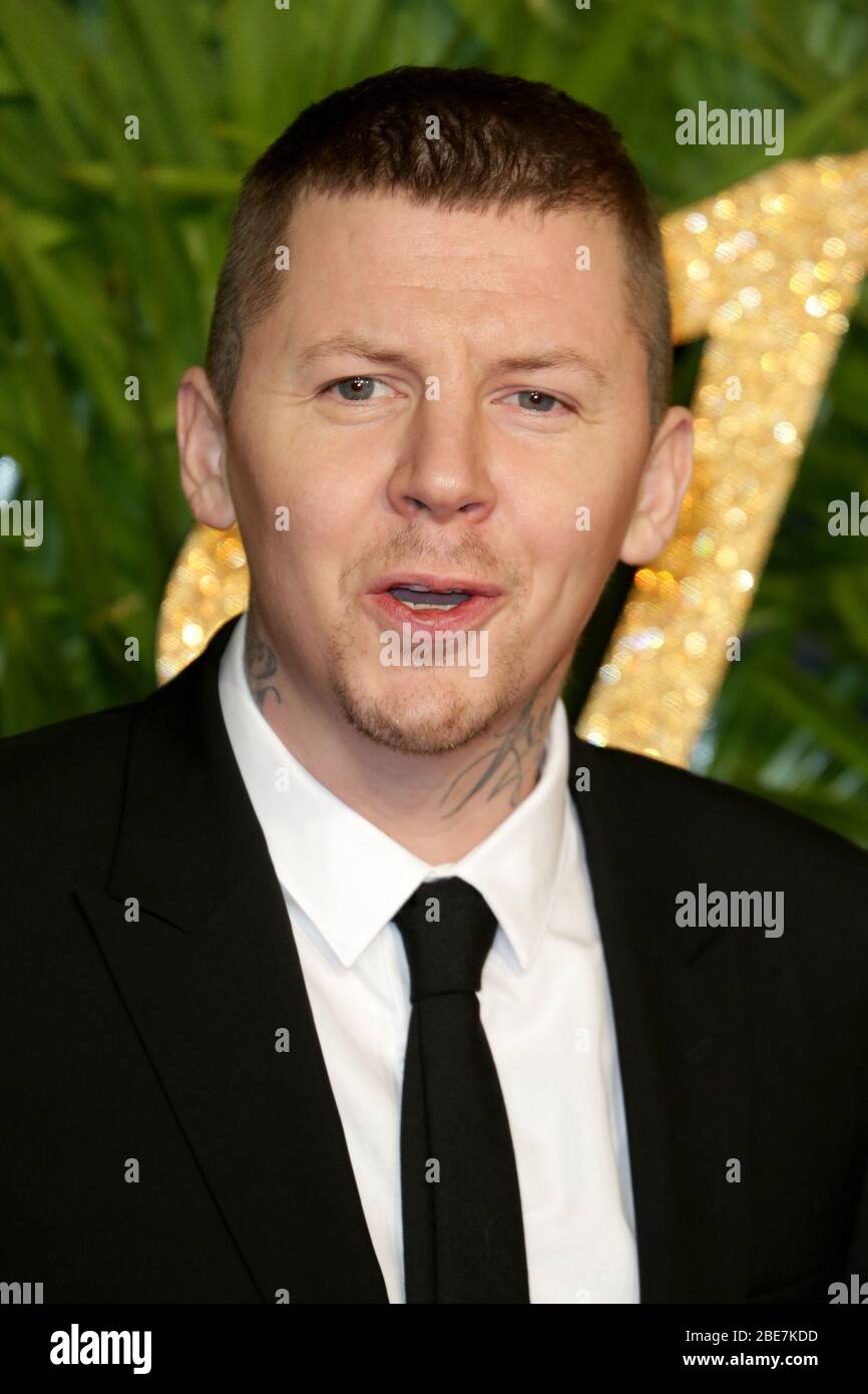 Professor Green attends The Fashion Awards 2017 in partnership with ...