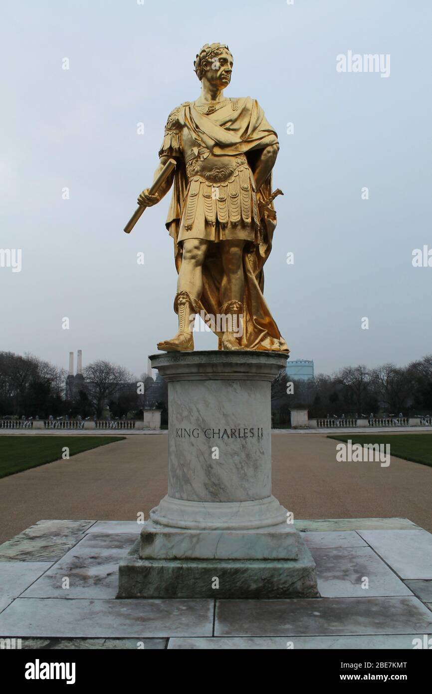 Statue of King Charles I Stock Photo - Alamy