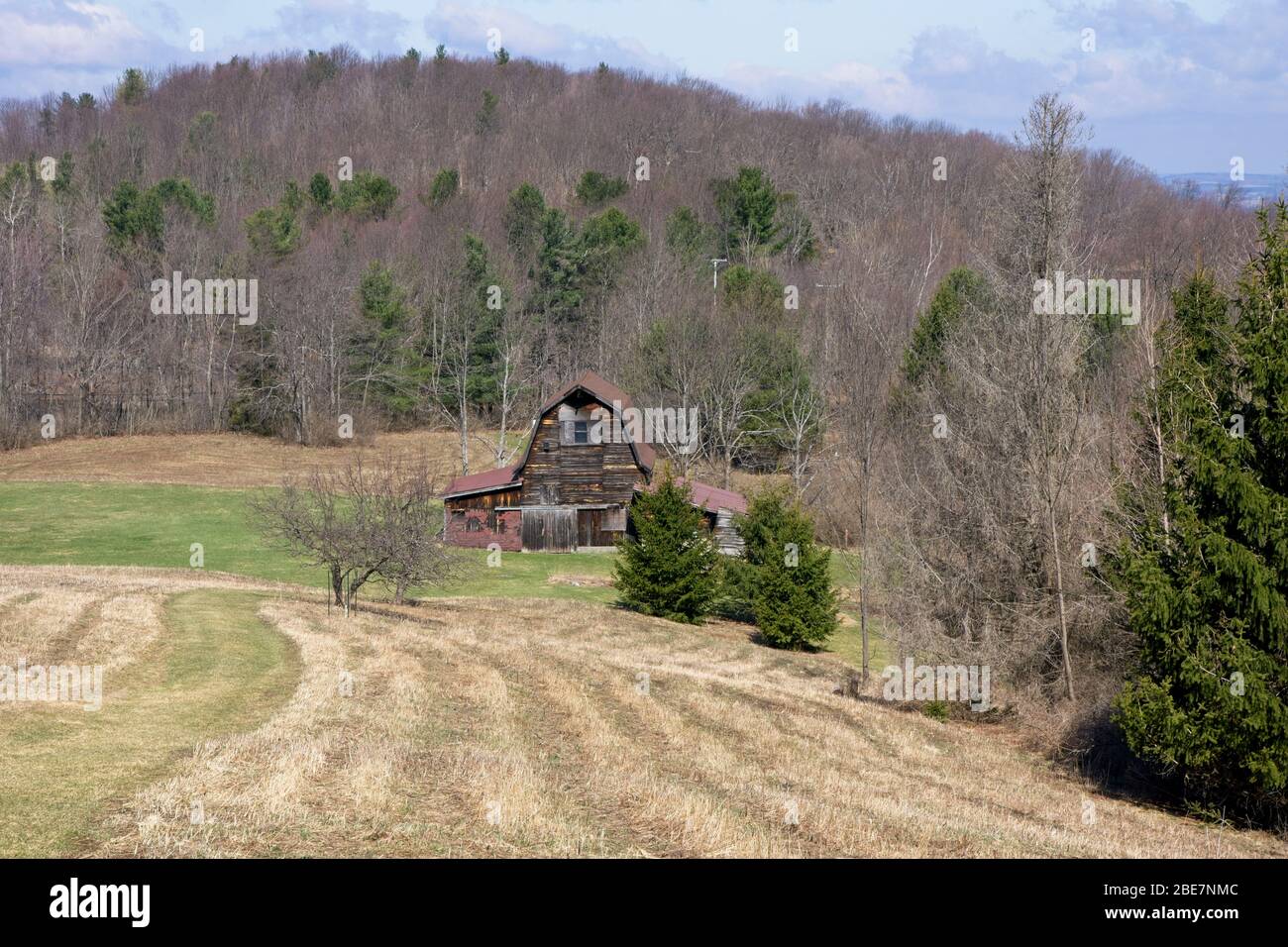 Old farm in upstate New York Stock Photo - Alamy