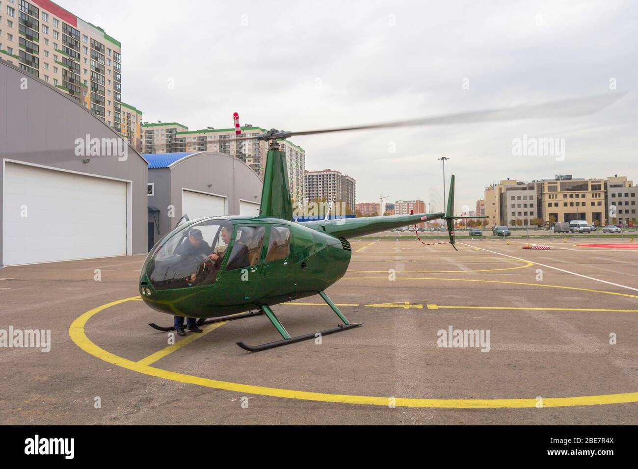 Helicopter pilot seat hi-res stock photography and images - Alamy