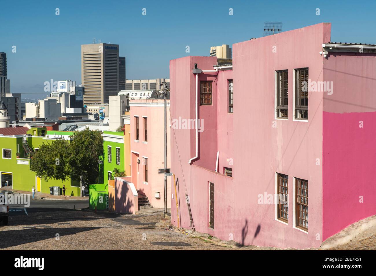 Cape Town - South Africa - Bo-Kaap district Stock Photo - Alamy