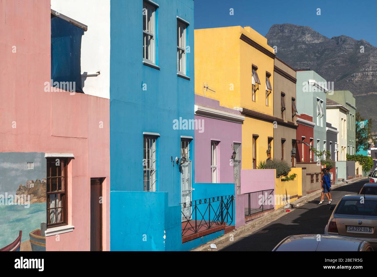 Cape Town - South Africa - Bo-Kaap district Stock Photo - Alamy