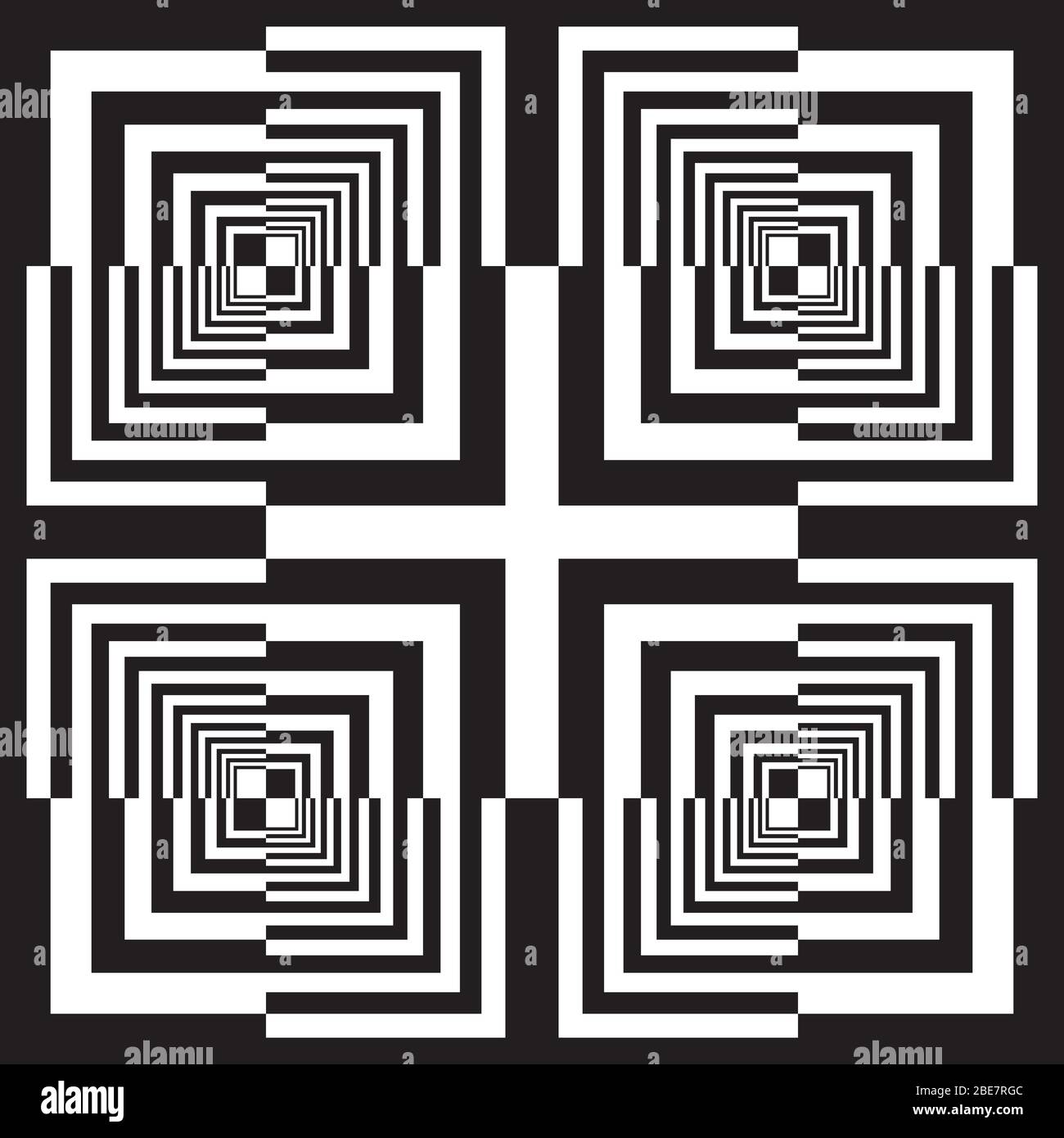 Abstract Arabesque square frame cross celtic like developement project ...