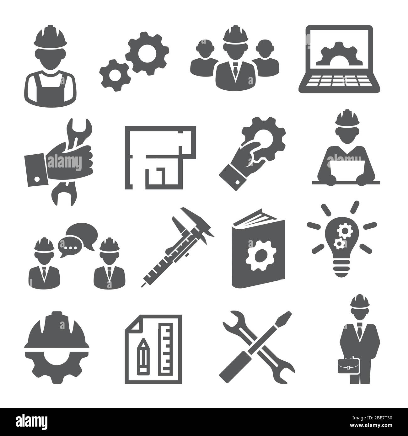 Mechanical engineering blueprint Stock Vector Images - Alamy