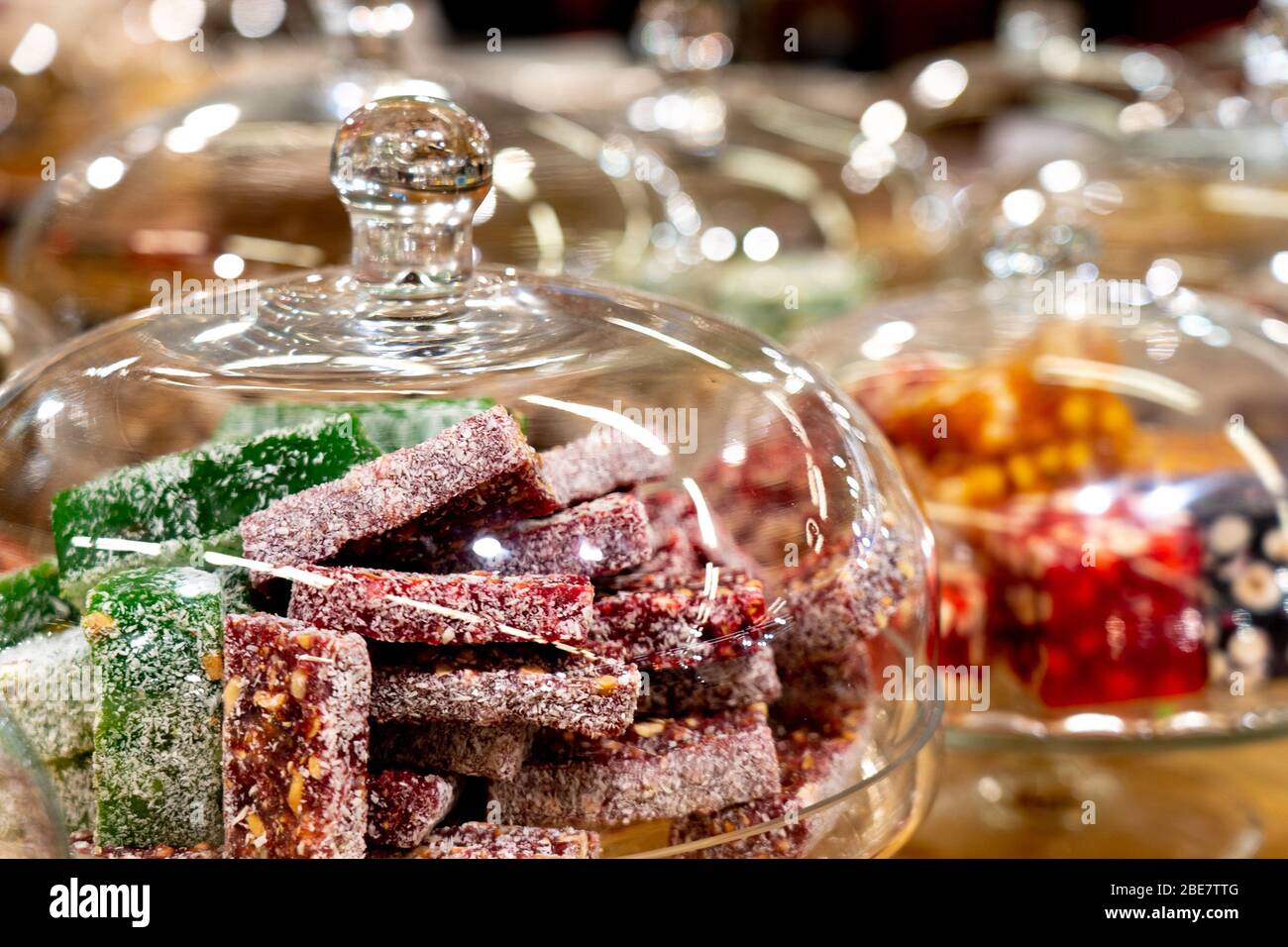 Turkish delight under glass hi-res stock photography and images - Alamy