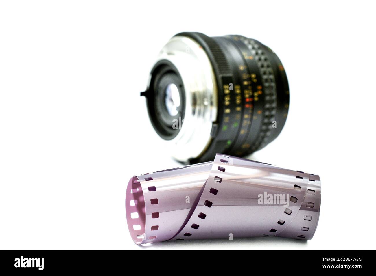 Film production lens Cut Out Stock Images & Pictures - Alamy