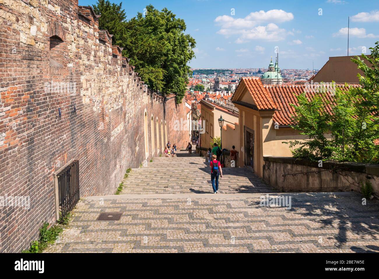 The Castle Stairs ("Zámecké schody") is a pedestrian road between Malá ...