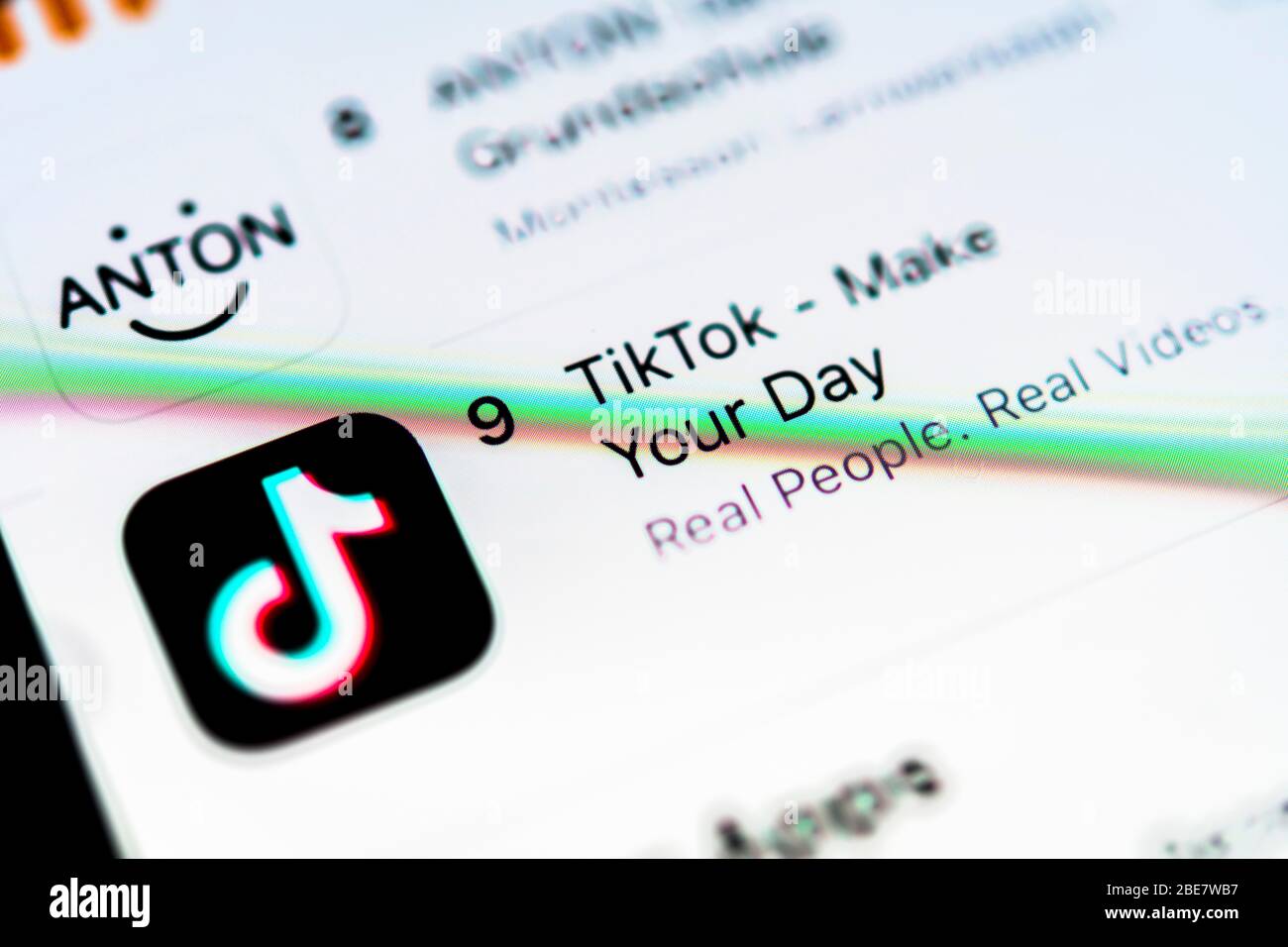Tiktok app icon hi-res stock photography and images - Alamy
