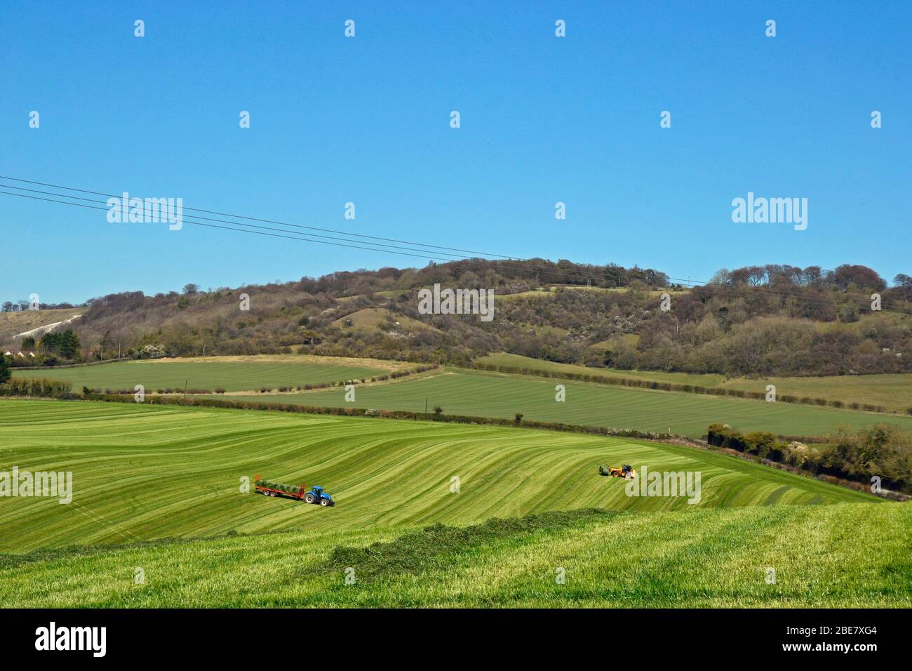 Farming fields harvesting hi-res stock photography and images - Alamy