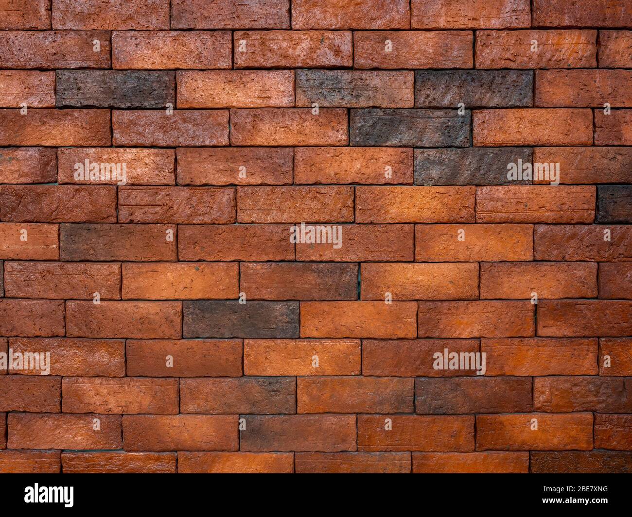 Modern brick wall background texture Stock Photo - Alamy