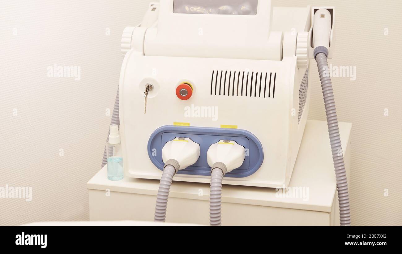 Laser elos medical device. Remove unwanted hair and asteriks ...